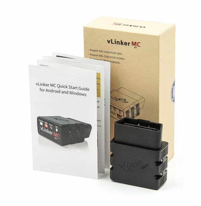 VLinker MC (Bluetooth) / Vgate / Android Windows (Оригинал)