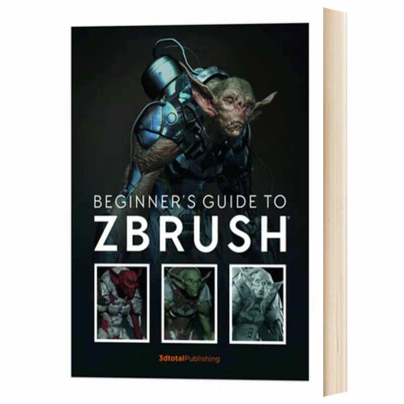 Книга "Beginner's Guide To ZBrush" 3Dtotal Publishing, 2021, мягкая обложка