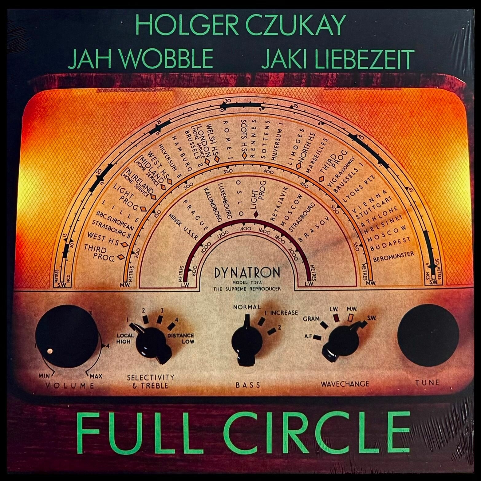 Виниловая пластинка Holger Czukay, Jah Wobble, Jaki Liebezeit - Full Circle (LP, 2018, Gr nland Records)