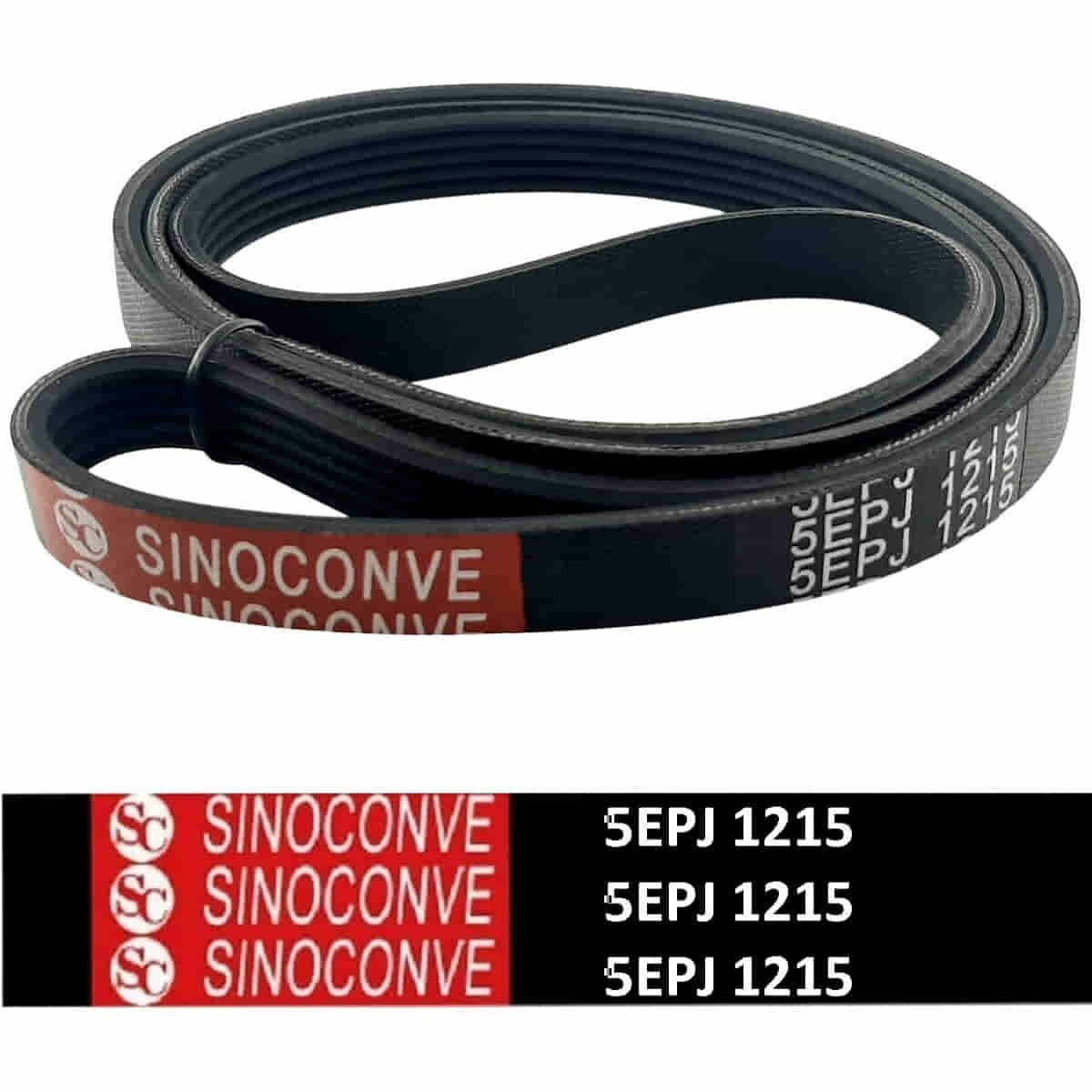 Sinoconve 5EPJ1215 J5 ремень поликлиновый приводной для стиральной машины Candy
