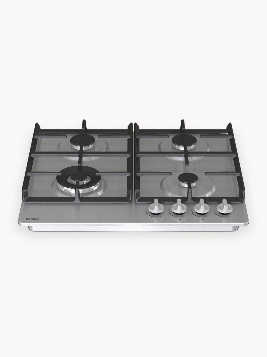 Газовая варочная поверхность Gorenje GW641XHF, 4 конфорки, нержавеющая сталь