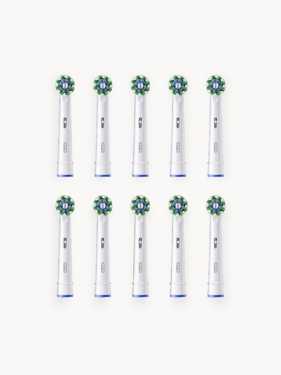 Насадки для электрической зубной щётки Oral-B Pro Cross Action (10 шт)