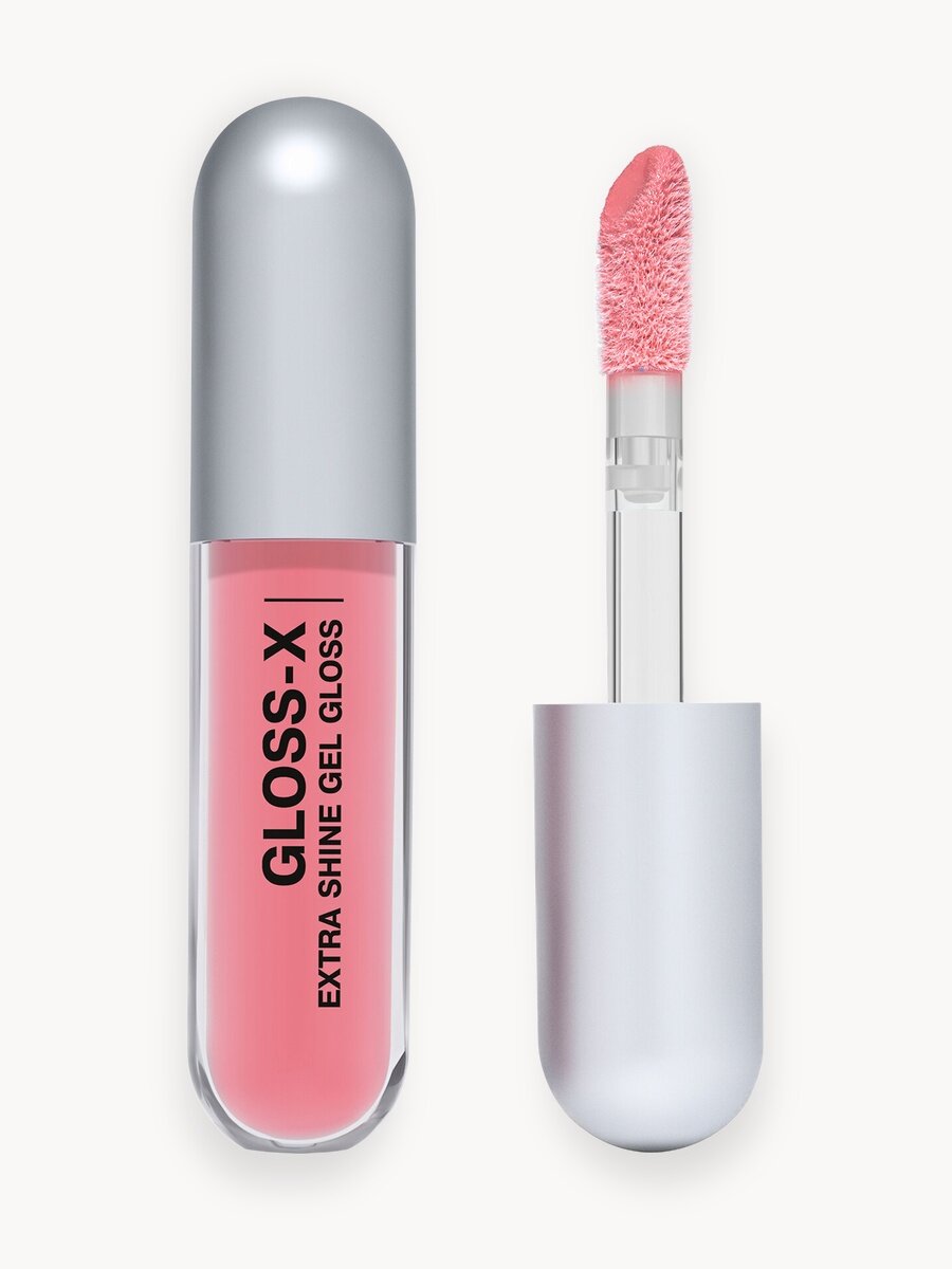 INFLUENCE BEAUTY Гель-блеск для губ Gloss-X, 3,4 мл, 06 розовый нюд