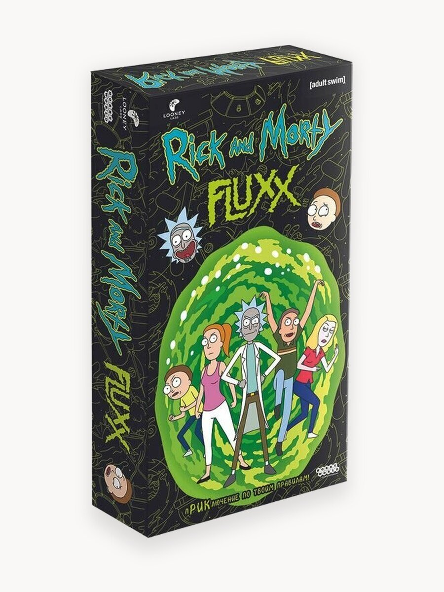Настольная игра HOBBY WORLD Fluxx Рик и Морти