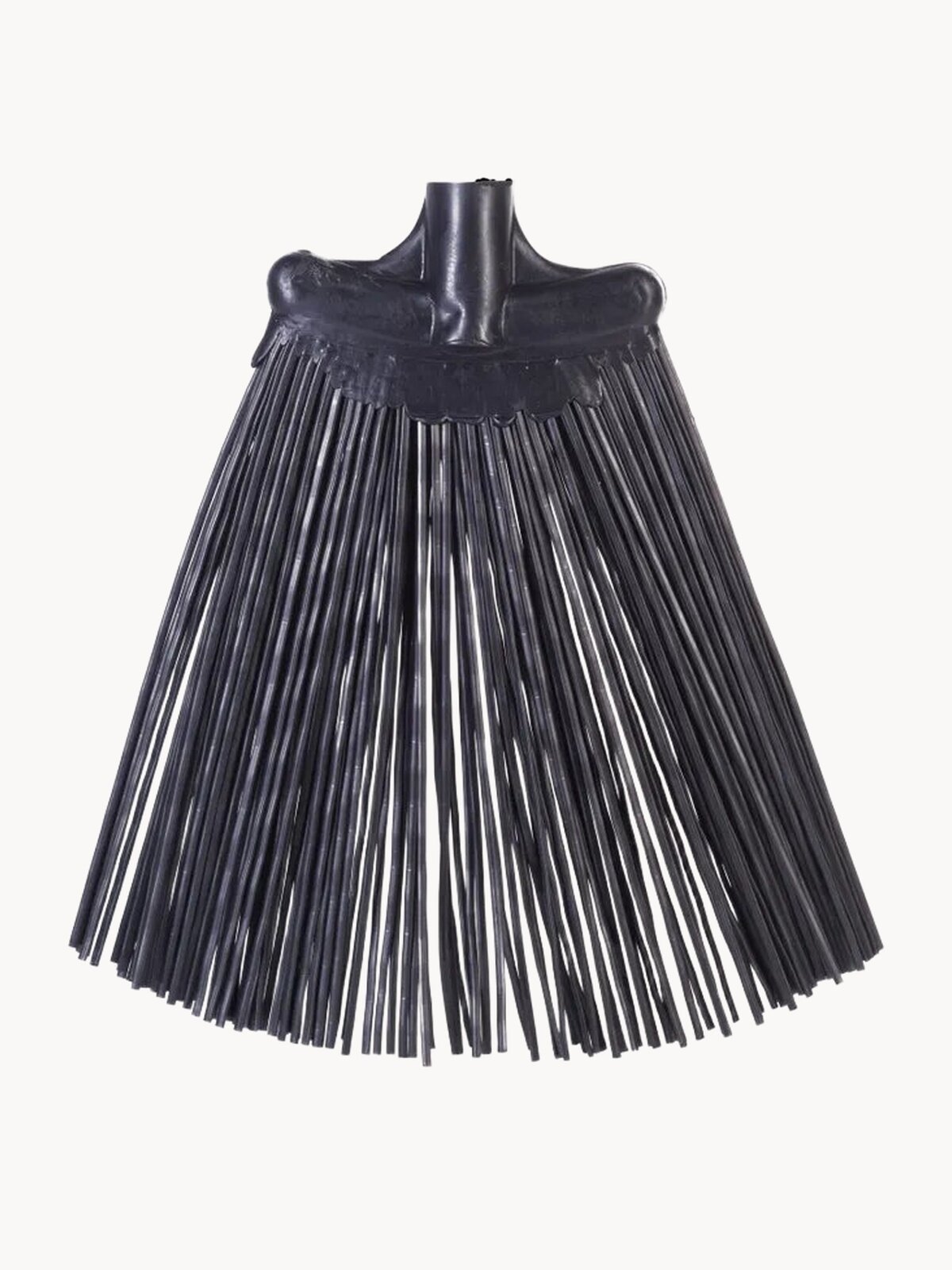 Метла Fort, полипропилен, плоская, черная, без черенка, влагостойкая, износостойкая, 33см