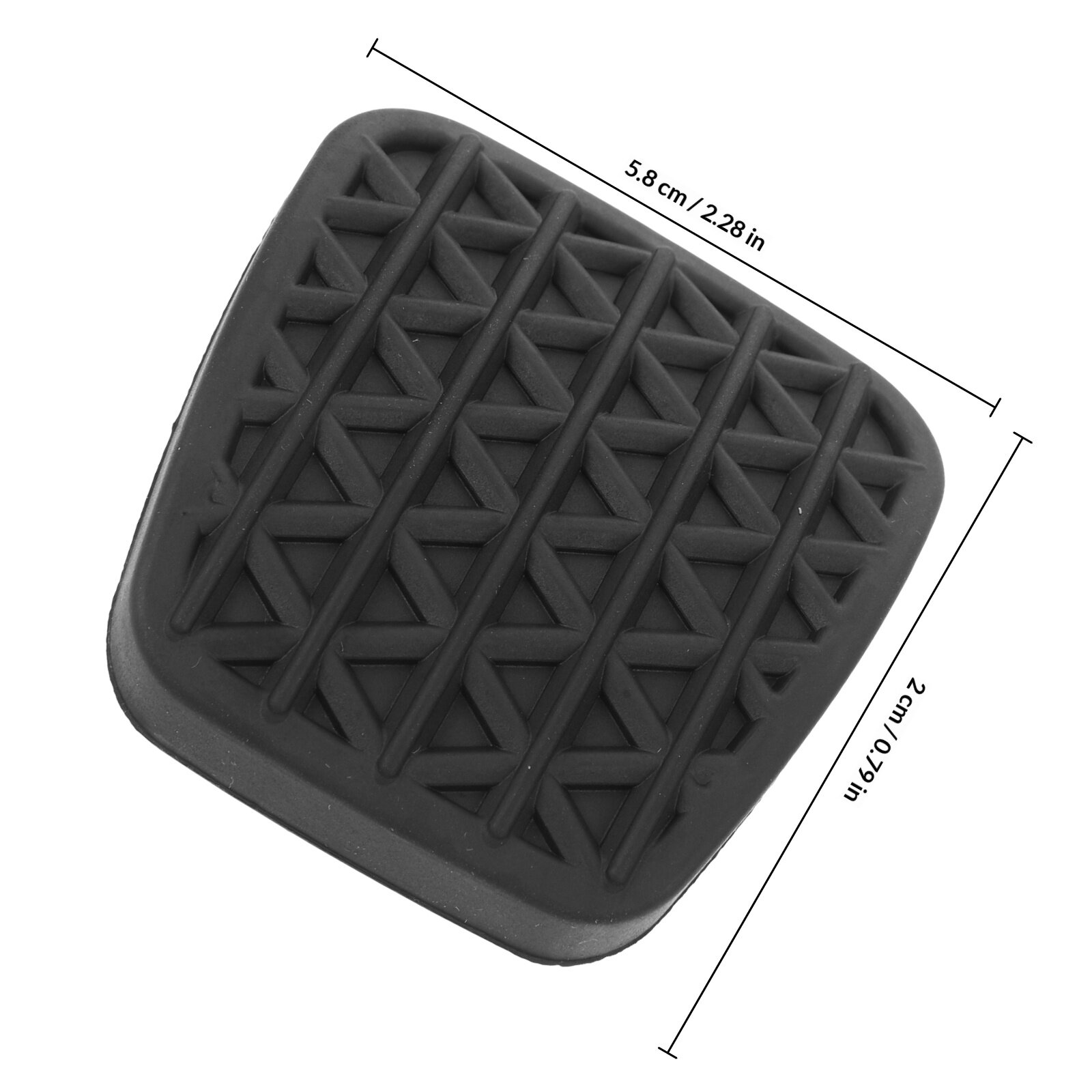 Набор Противоскользящих Подушек Для Педалей Авто 1 Pair 6.5x6 Cm