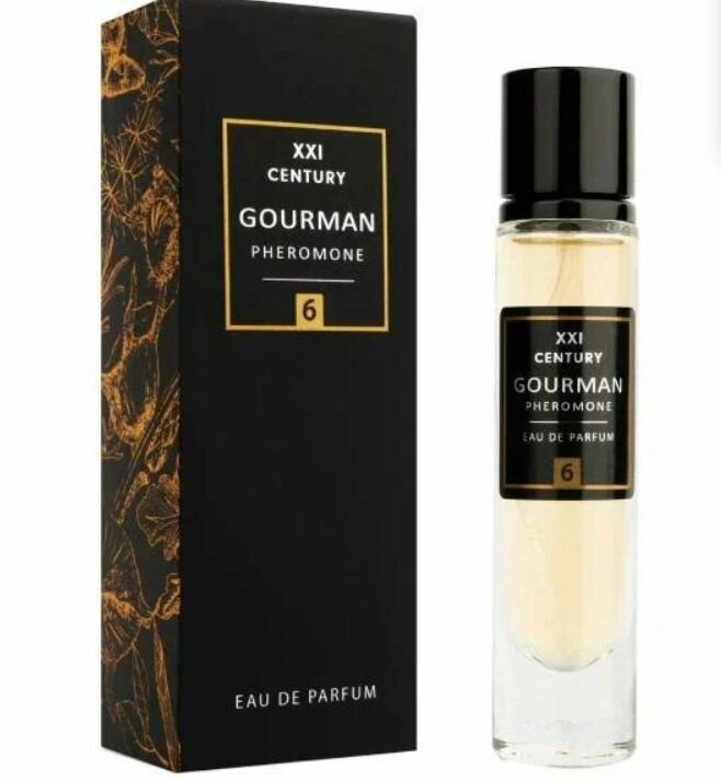 Туалетная вода XXI Century Gourman, с феромонами №6, для мужчин, 13мл
