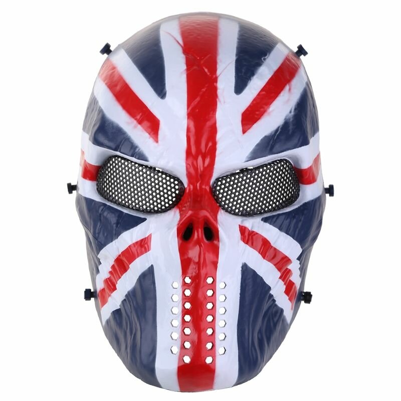 Маска для Хэллоуина, С Черепом На Все Лицо, Для Снаряжения Реального Поля CS-Knight