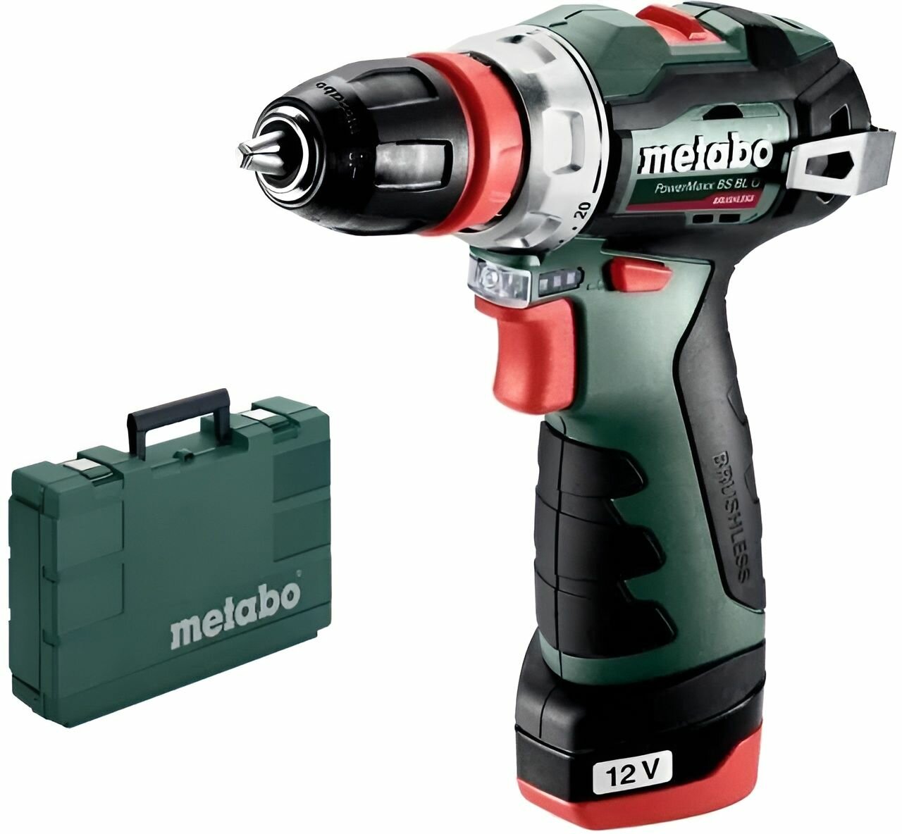 Аккумуляторная дрель-шуруповерт Metabo PowerMaxx BS BL Q 601749500