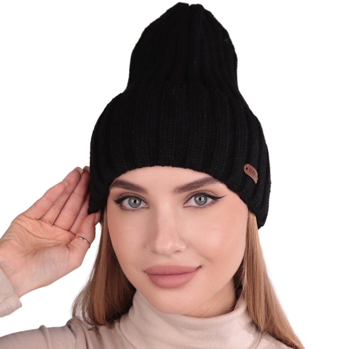 Шапка-бини для женщин