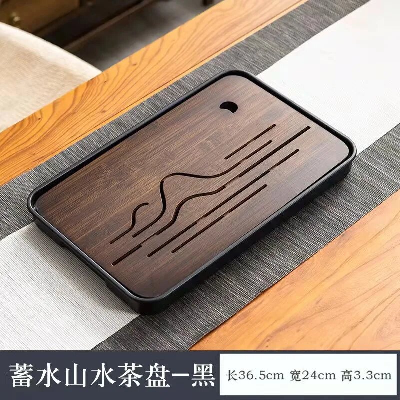 Бамбуковый чайный столик F 36.5x23.5x3.5cm