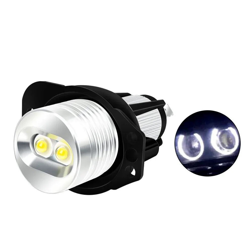 Для BMW E90 E91 05-08 Автомобильный светодиодный габаритный фонарь «Ангельские глазки» 6000k Супер яркие лампы Замена боковых фар автомобиля Синий Желтый Красный