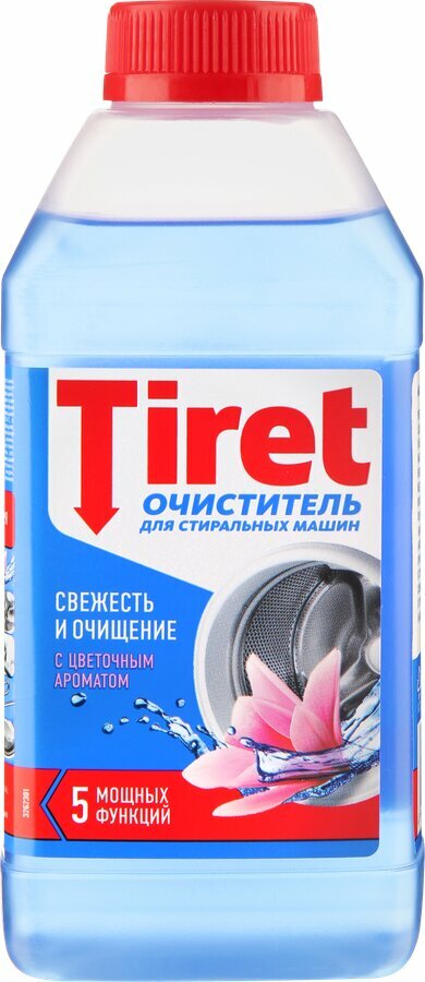 Очиститель для стиральных машин TIRET, 250мл