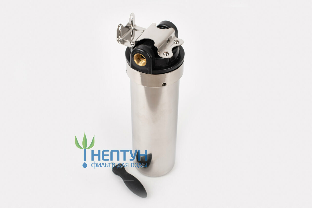 Магистральный фильтр металлический Нептун BP-50 1/2″ Slim Line 10″ SL10