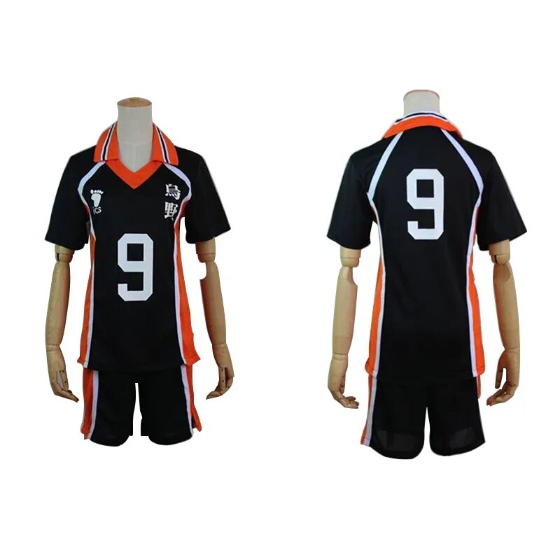 Футболка Haikyuu Karasuno, цвет karasuno-9, размер S