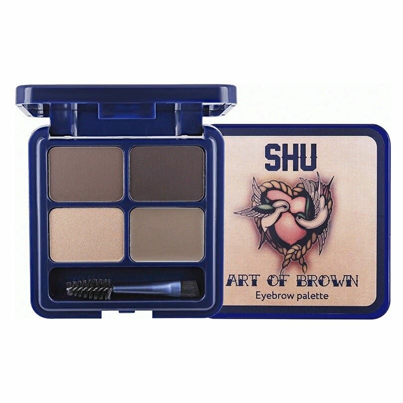 Палетки SHU Art Of Brown для макияжа бровей, №201