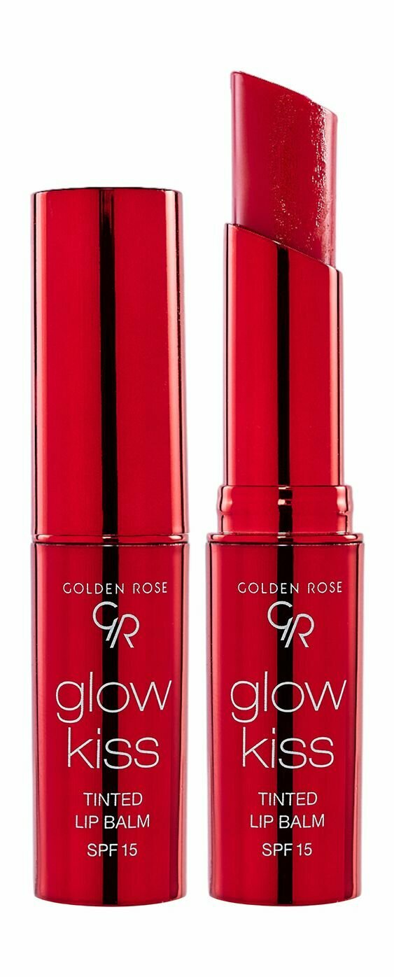 GOLDEN ROSE Тинт-бальзам для губ Glow Kiss Tinted Lip Balm Spf 15,3 г, 05