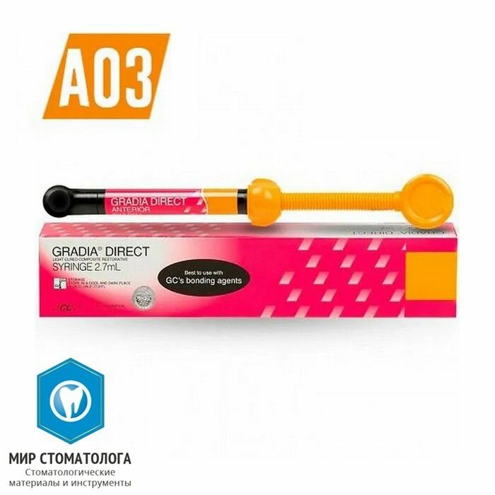 Композит GC Gradia Direct Anterior AO3 шприц (4 гр) (Градия Директ Антериор)