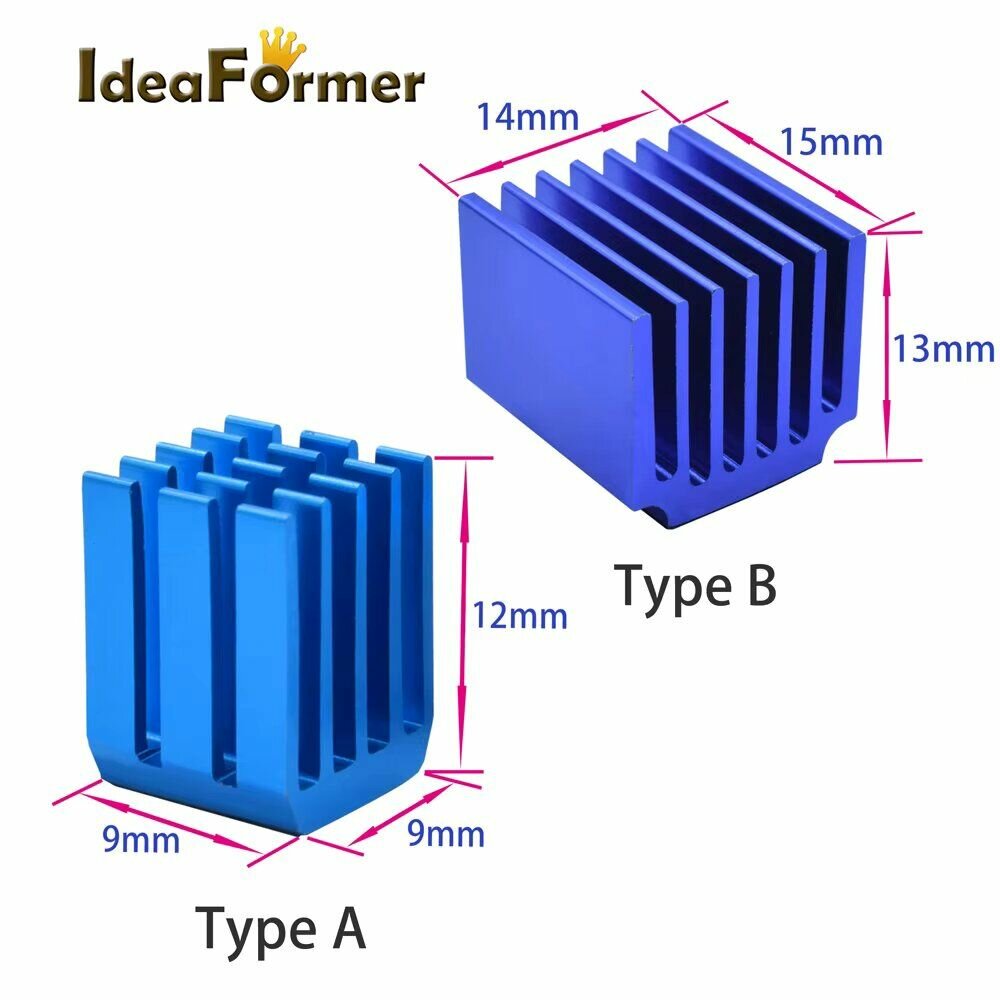Радиаторы для драйверов IdeaFormer 090912/131415 10pcs type A