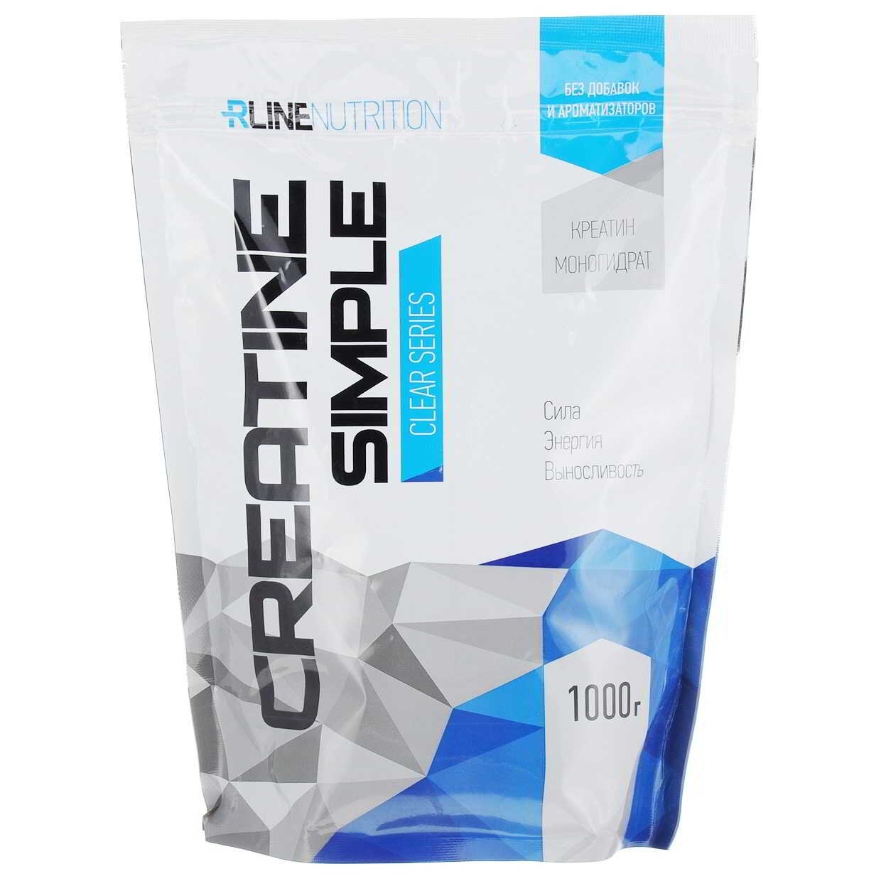 Креатина моногидрат Creatine Simple 1000 гр (R-Line Sport Nutrition)