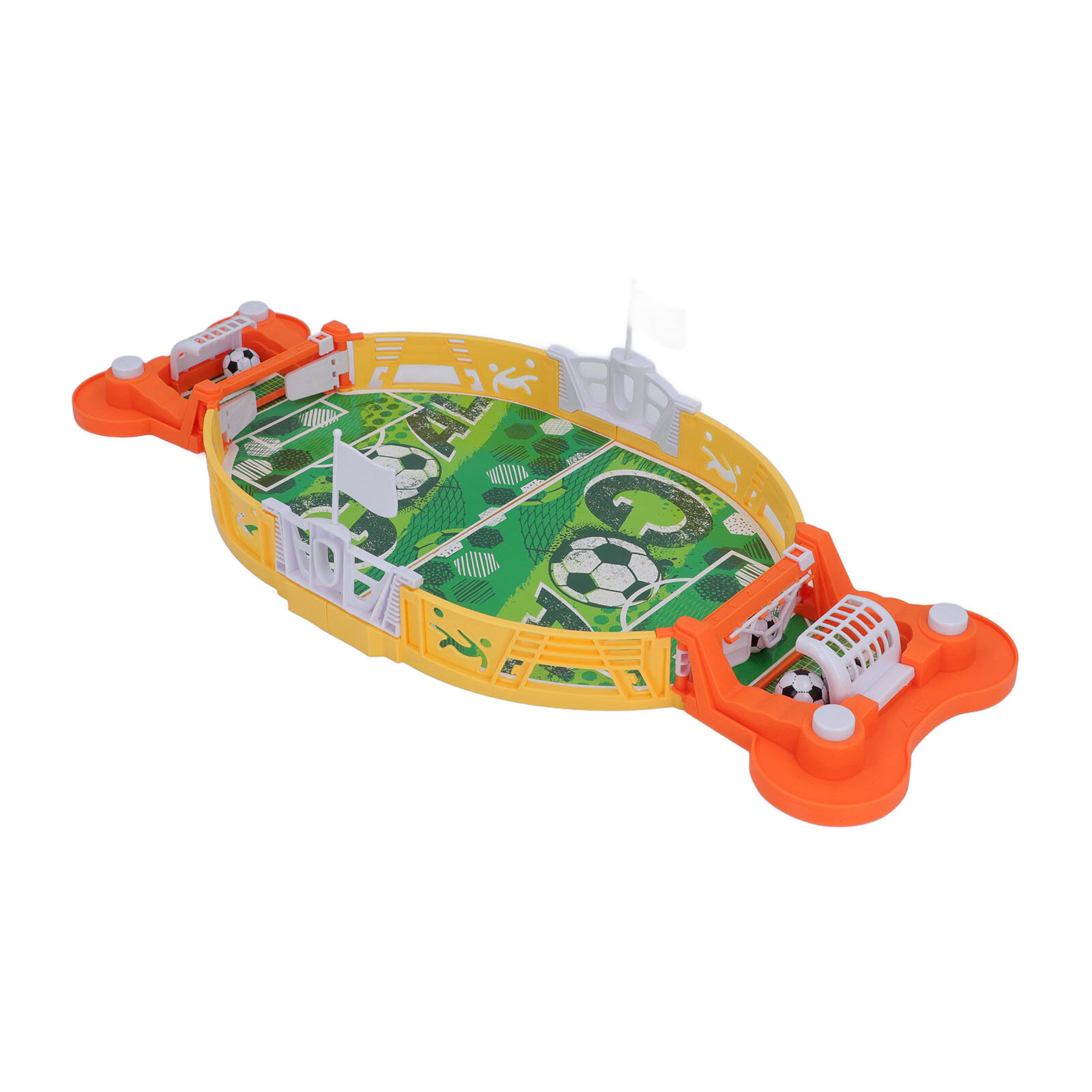 Настольная футбольная игра для мальчиков, развивающий спортивный багаж, пластик, 16 компонентов, возможность для игры везде