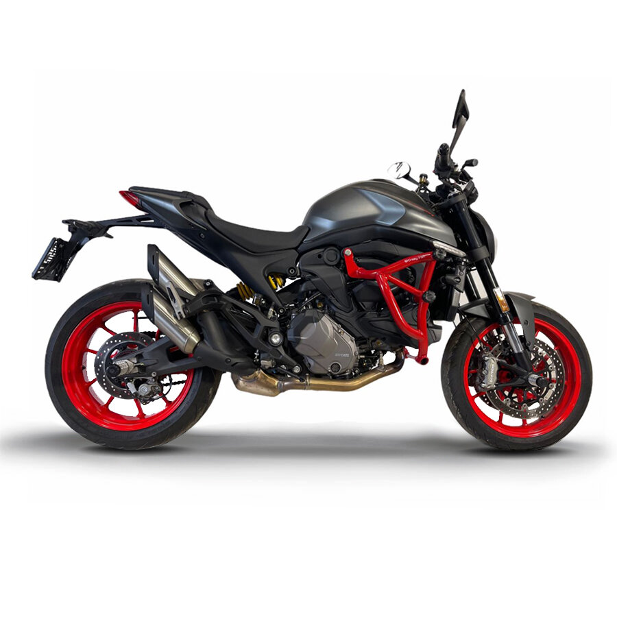 Клетка на мотоцикл DUCATI Monster 937 2021- DAMPER, черный матовый цвет