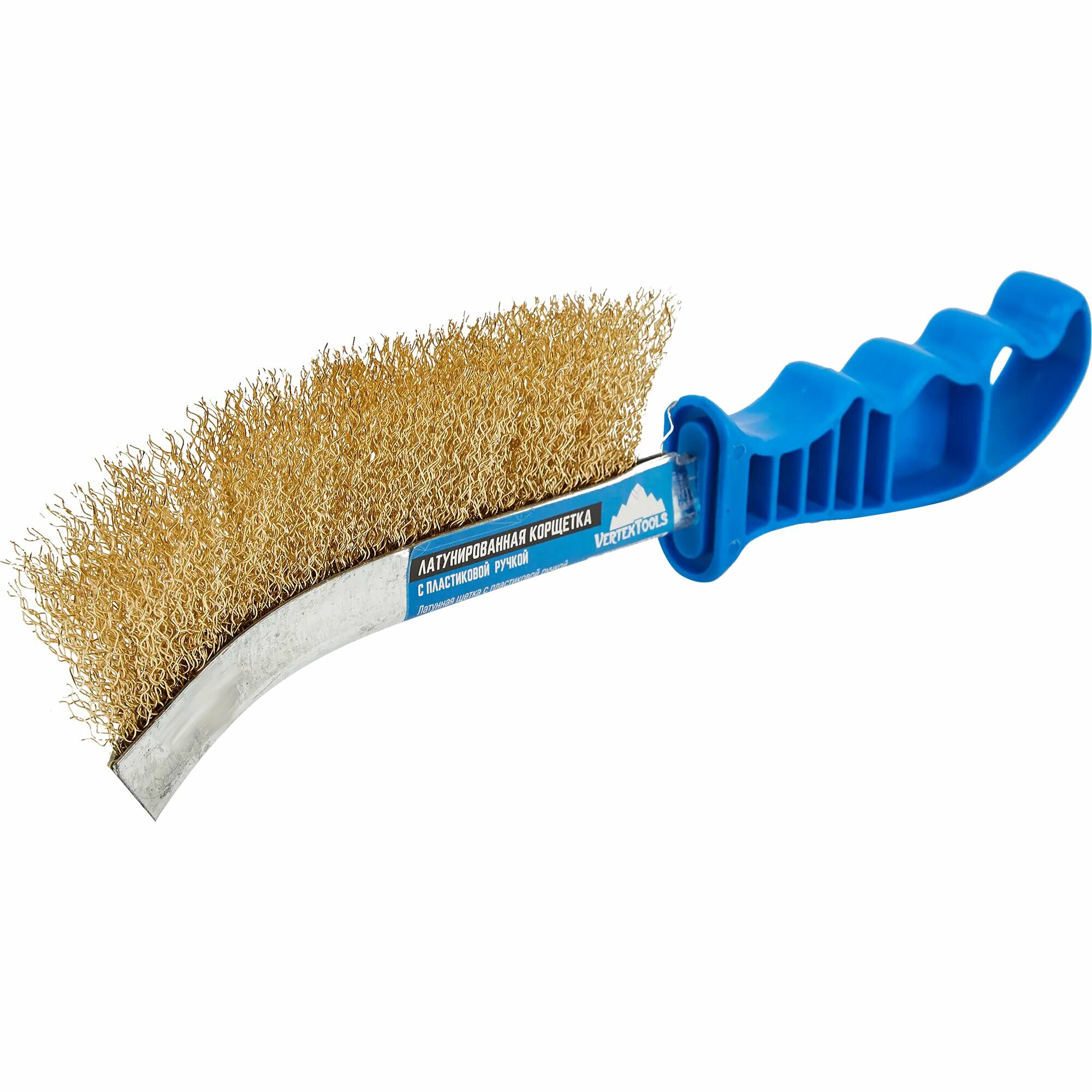 Vertextools Щетка по металлу с пластиковой ручкой 245 мм для очистки поверхностей