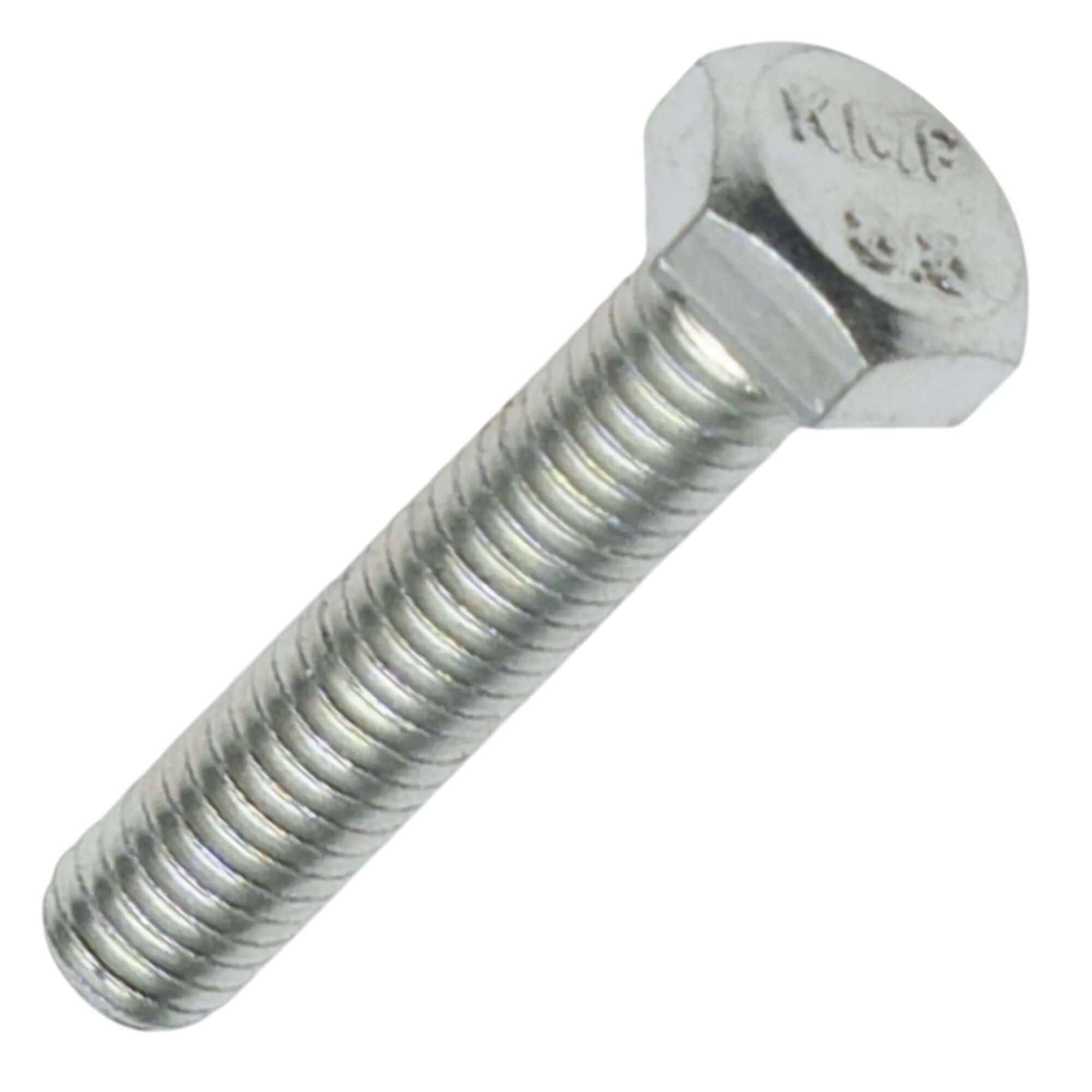 Болт DIN 933 6x30 мм оцинкованный, полная резьба по всей длине, упаковка 20 шт