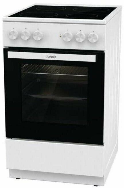 Электрическая плита Gorenje GEC5A12WG-B белый