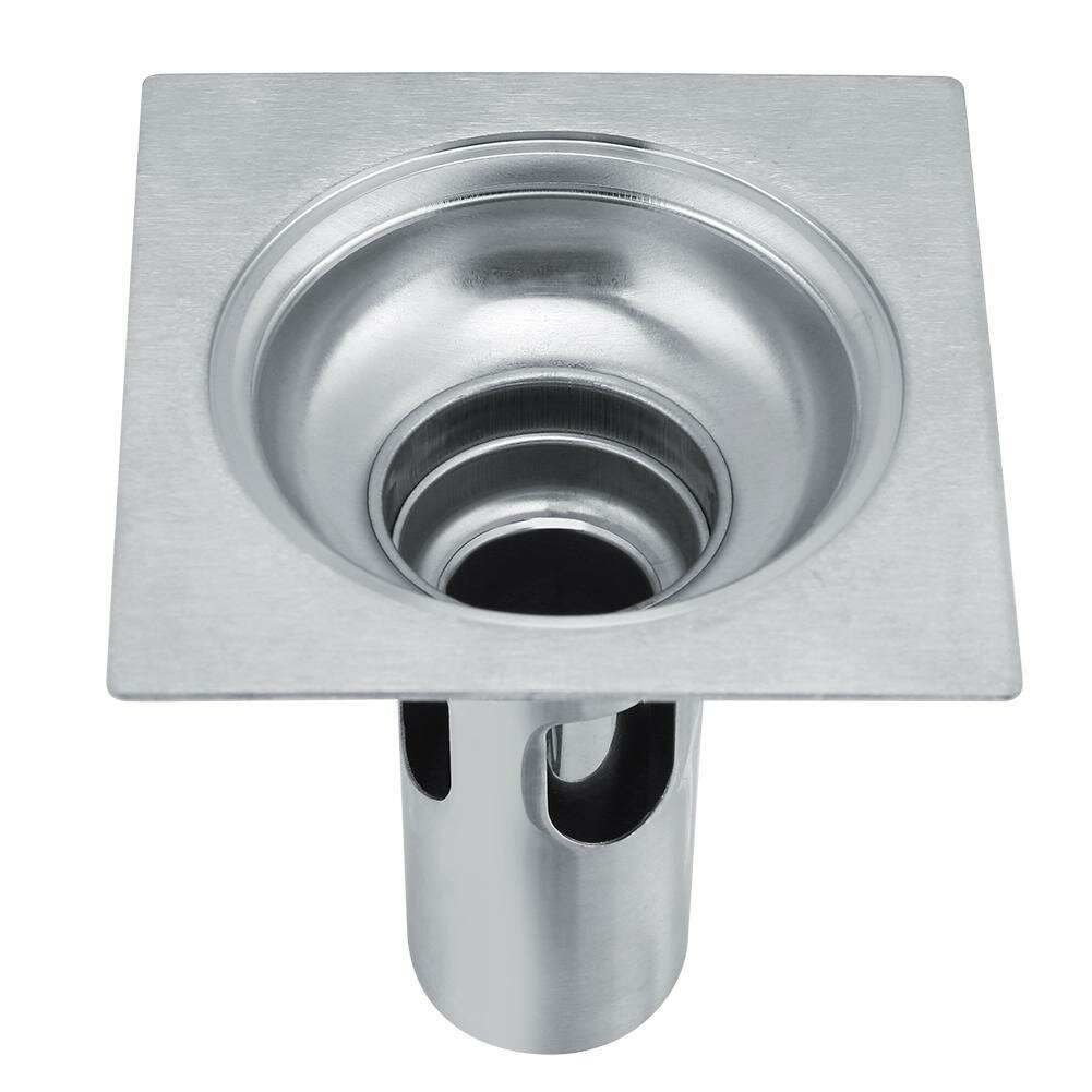 Утолщенная нержавеющая сталь для дома, ванной, душа, кухни, решетка для слива в пол, устраняющая запах