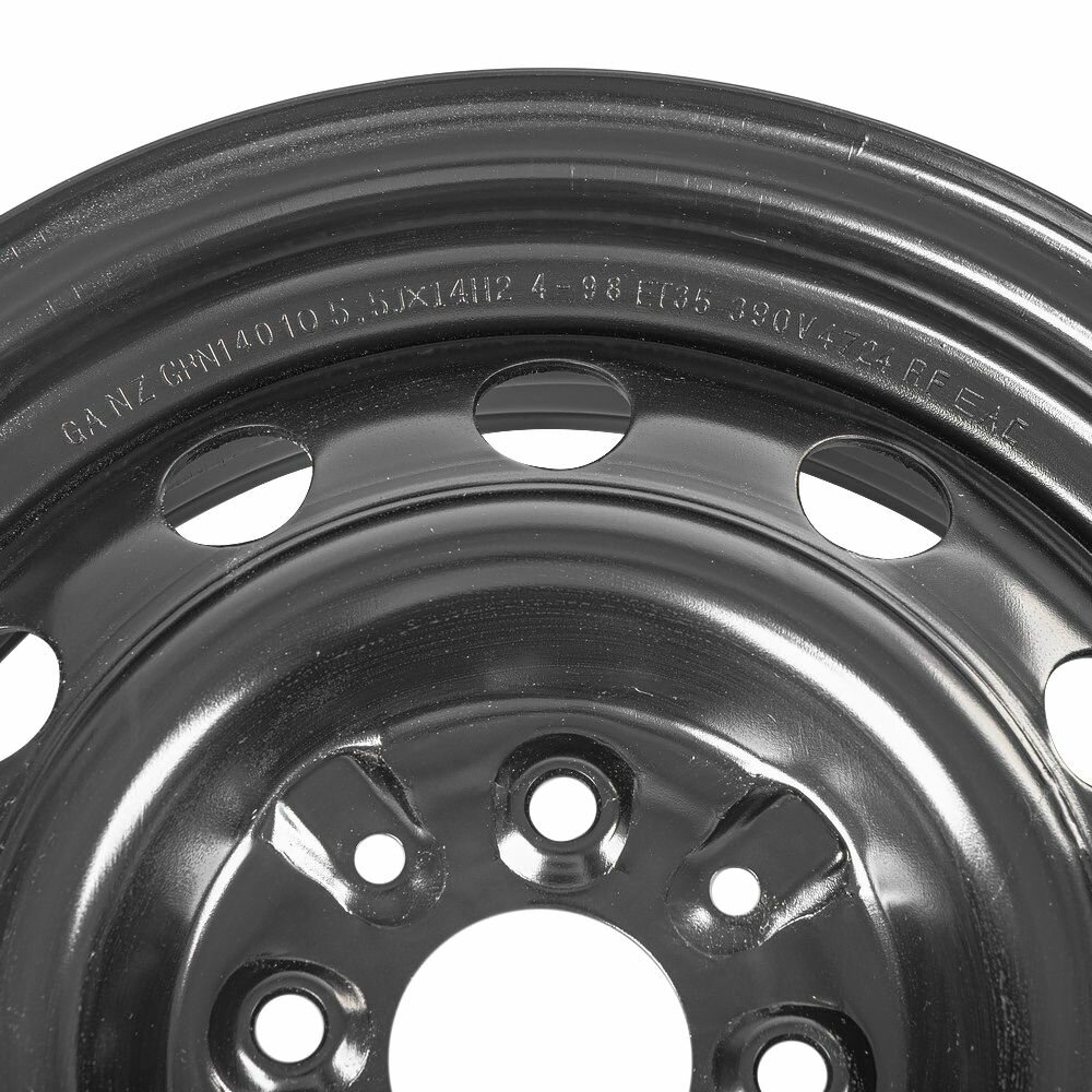 Диск штампованный R14 5.5J 4x98/58.6 ET35 на ВАЗ Лада 2110 2111 2112, Калина 1117-19