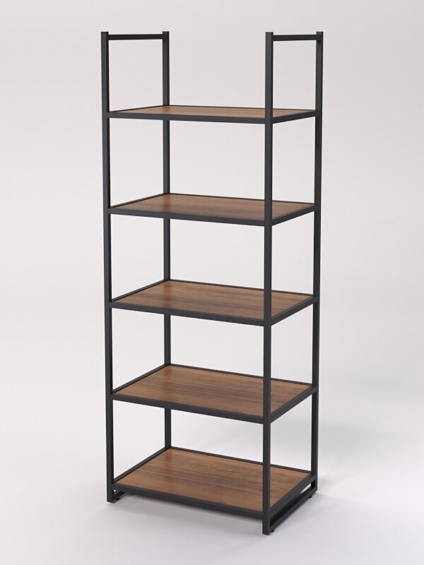 Стеллаж "Стронг" №83 в стиле лофт, Орех. Производитель товара - компания Westcom.