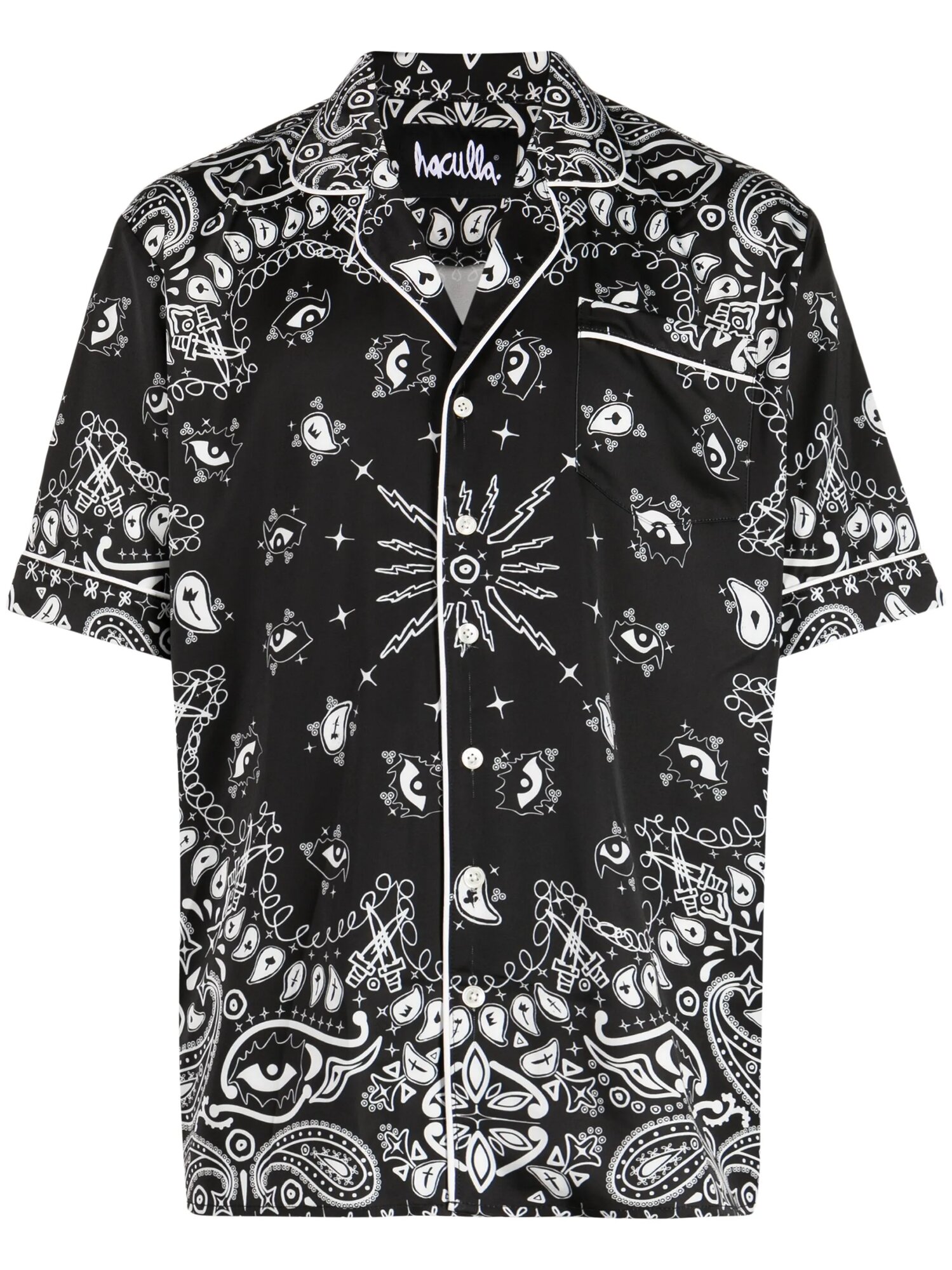 Рубашка Paisley-print button-up shirt