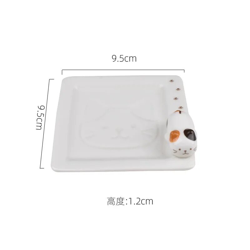 Керамическая палитра для акварели A-1pcs