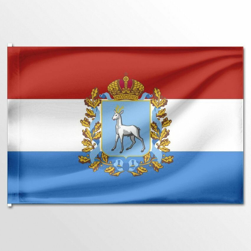 Флаг Самарской области 135x90 см.