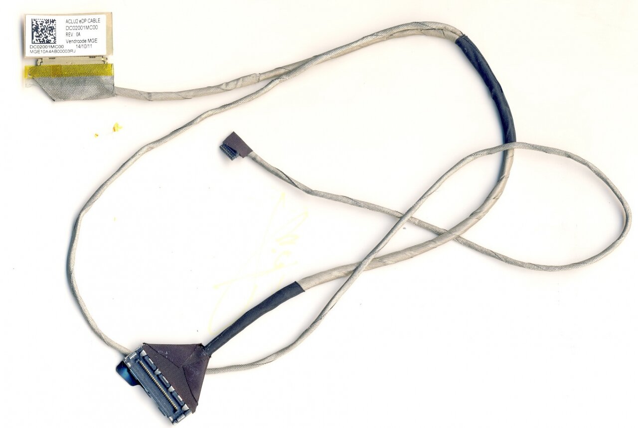 Шлейф матрицы для ноутбука Lenovo G50-30, G50-45, G50-70, Z50-45, Z50-70, для внешней видеокарты, DC
