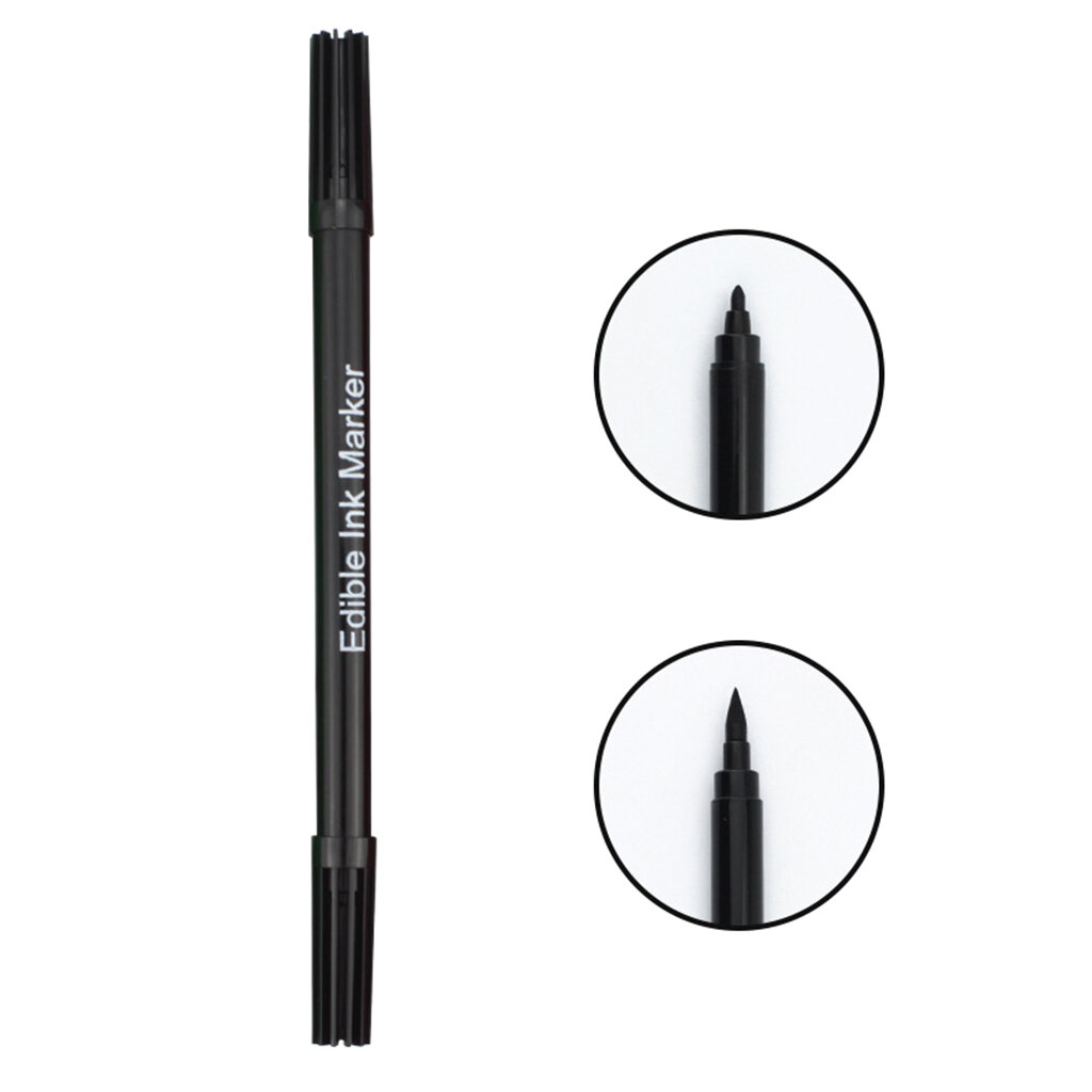 Двуглавый пигментный съедобный краситель для торта-черный