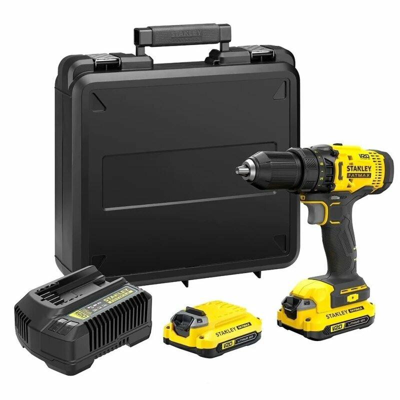 Аккумуляторная дрель-шуруповерт Stanley Fatmax Sfmcd715D2K Brushless