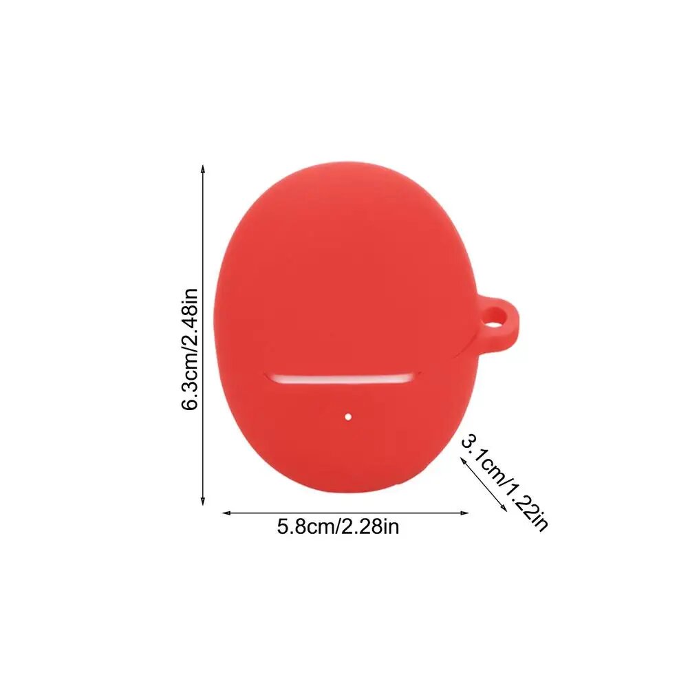 Чехол для наушников HONOR TiinLab S7 силиконовый Red