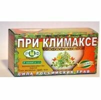 Фиточай Сила российских трав №16 При климаксе 1,5г №20 ф/пакетов