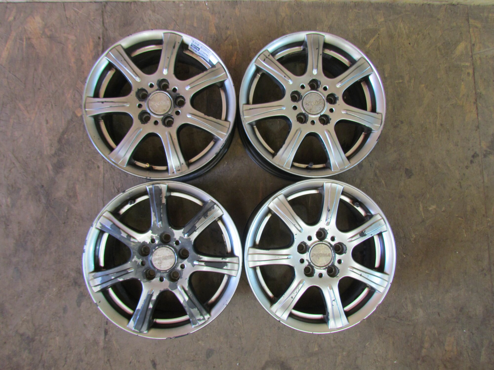 Комплект колесных дисков Changan R15 6J ET43 5*110 DIA63.3 (реплика) 0025226