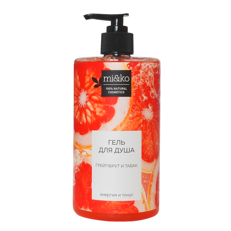 МиКо гель для душа "Грейпфрут и табак" 700 мл