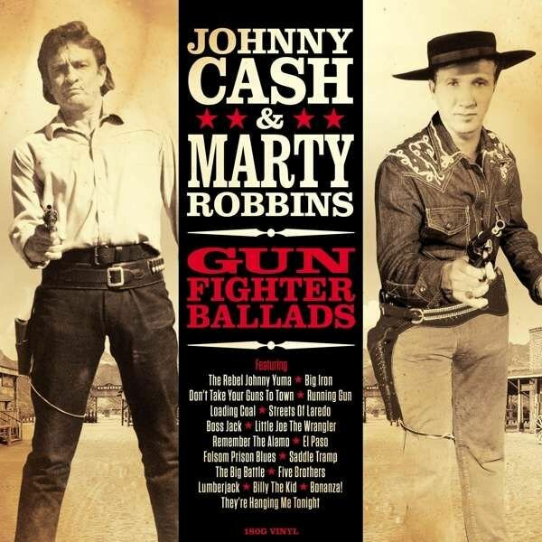 Виниловая пластинка CASH, JOHNNY / ROBBINS, MARTY - GUNFIGHTER BALLADS (1 LP)