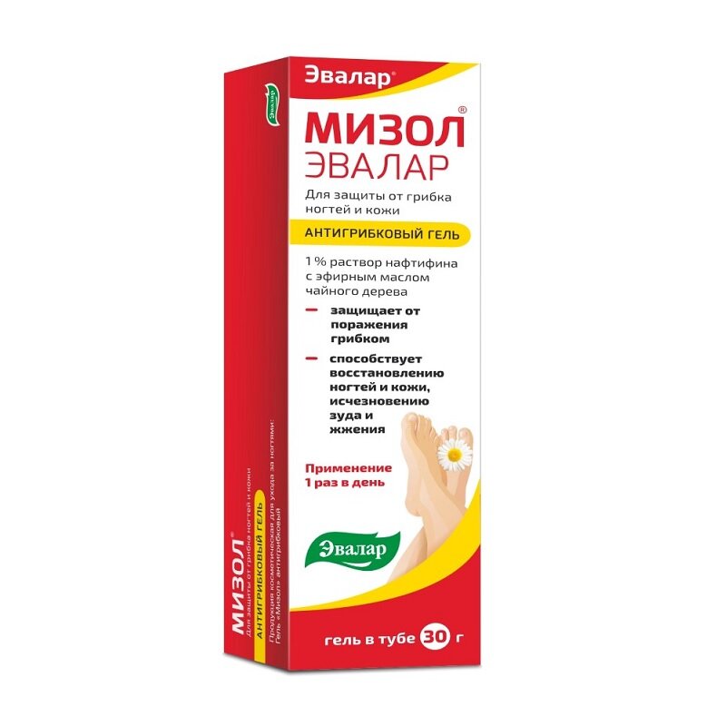 Мизол Гель Антигрибковый 30Г №1