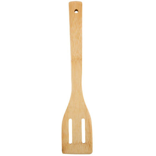 Кулинарная лопатка Mallony "Foresta di Bambu", 30х6 см, бамбук, с отверстиями