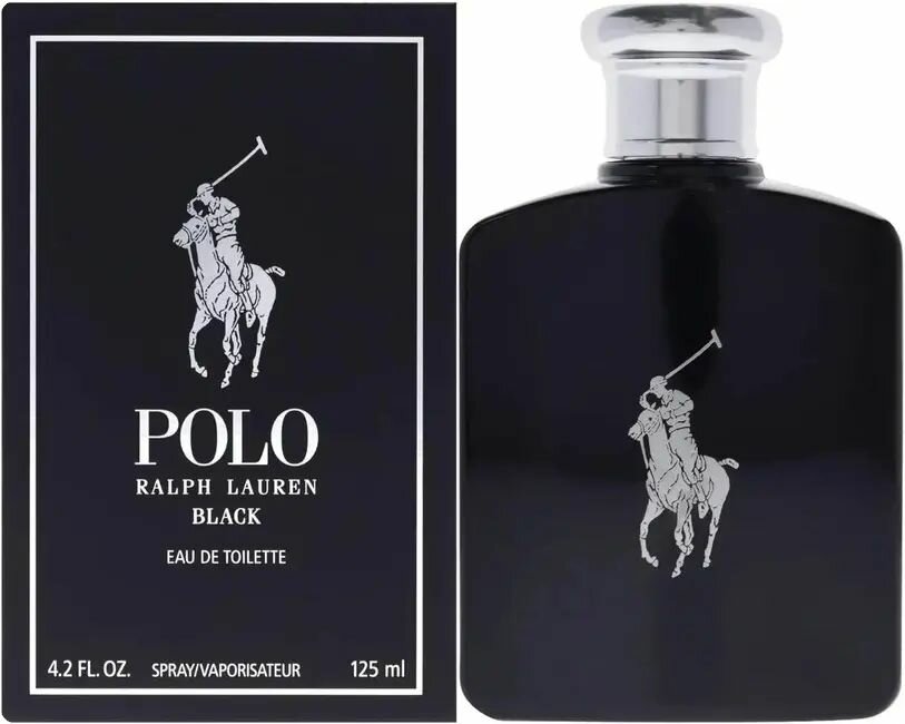 Ralph Lauren Polo Black Туалетная вода для мужчин 125 мл