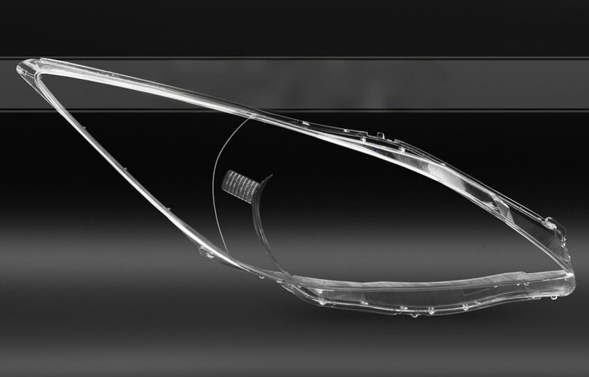 Стекло фары GNX для Mazda 3 BL (2008 - 2013), правое, поликарбонат