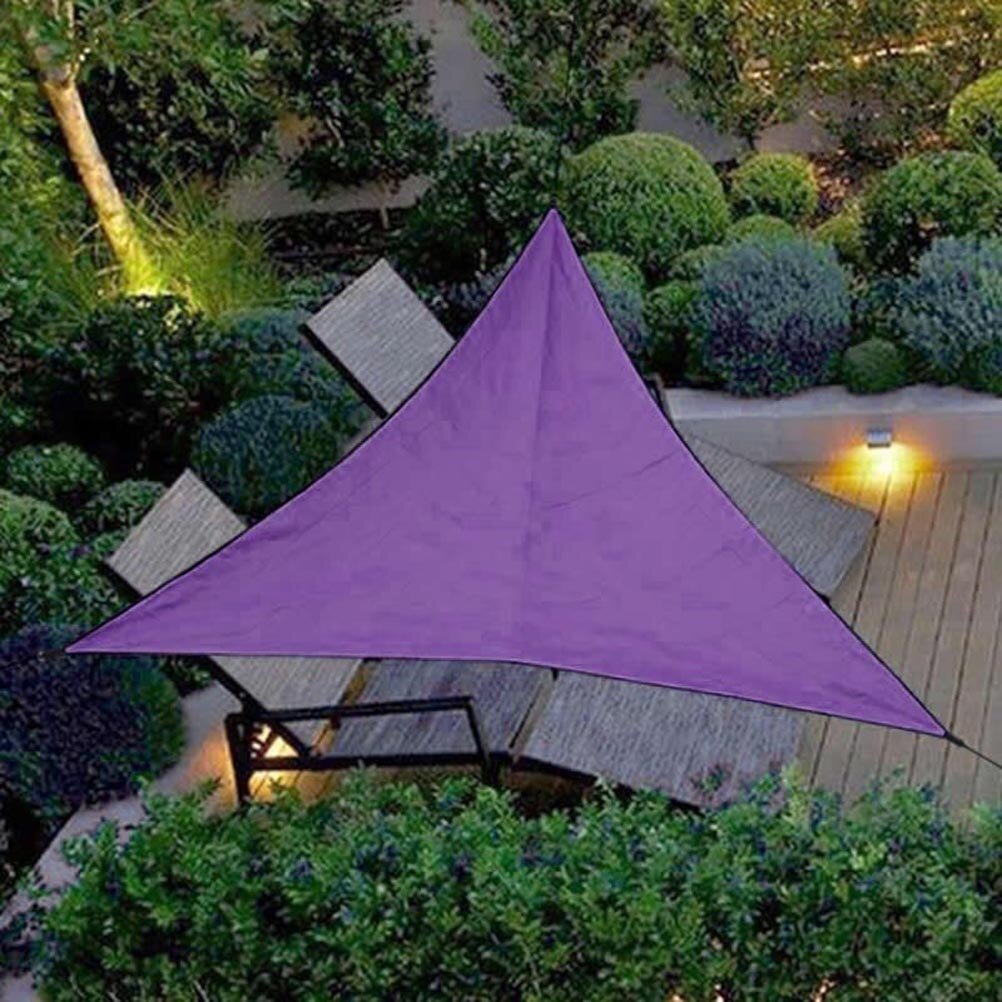 Водонепроницаемый солнцезащитный треугольный тент, навес, парус, уличный козырек от солнца, парус, сад, патио, бассейн, палатка для кемпинга, пикника