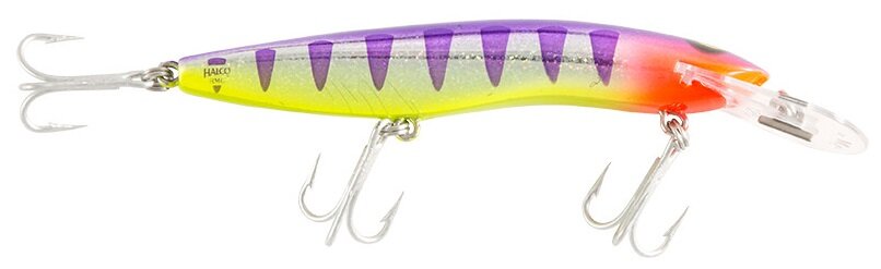 Воблер для троллинга Halco Sorcerer 125 SR+STD #R24 заглубление 3м+/1м+