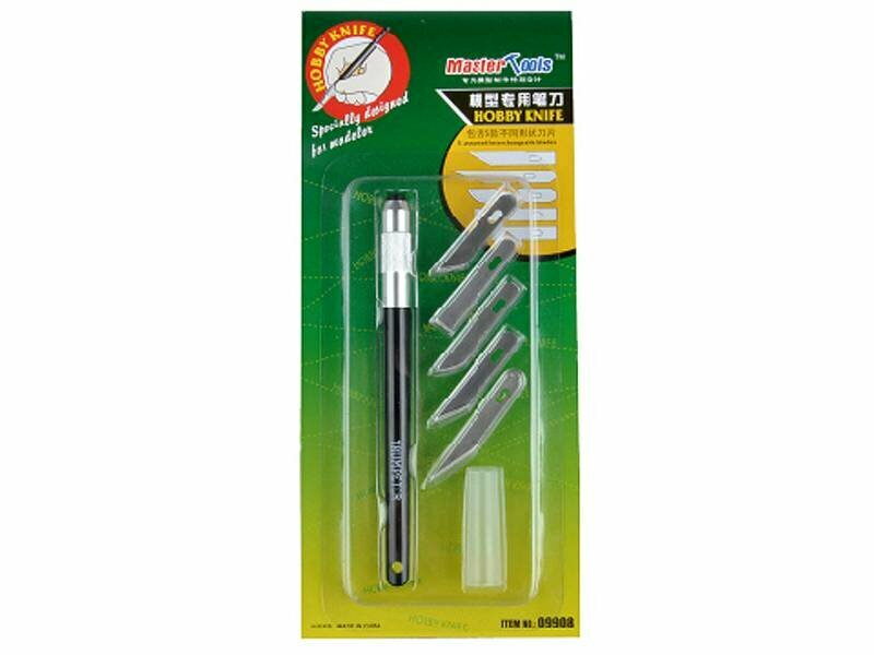 Модельный нож Master Tools с дополнительными лезвиями